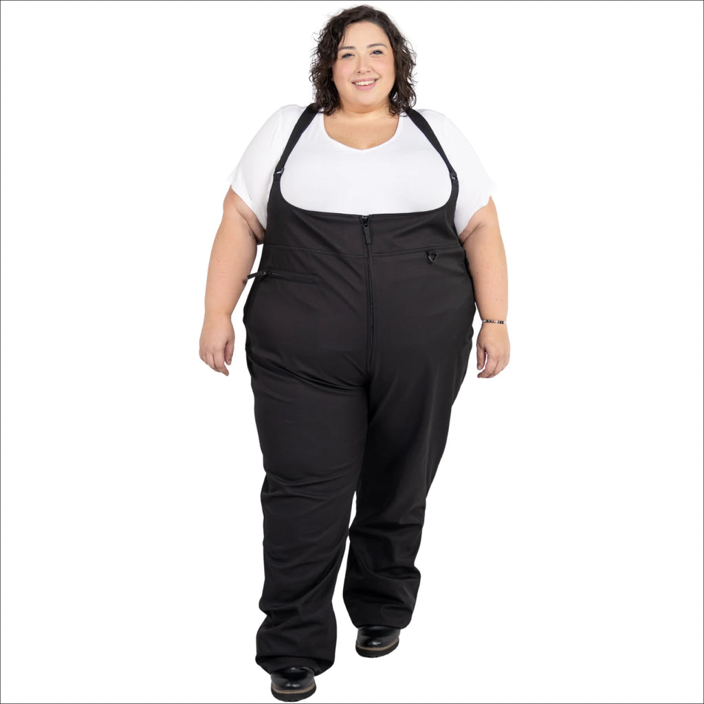 Snow Country Outerwear 1X-6X Plus Size Soft Shell Stretch Ski Snow Bib